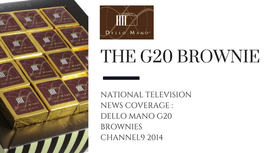 Dello Mano Brownies Served at G20 Summit