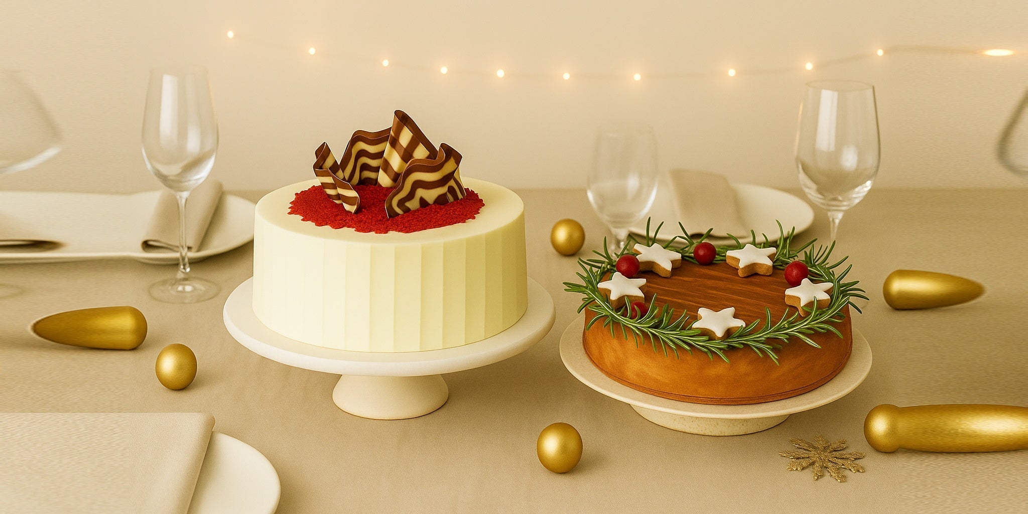 Christmas Cakes – Handmade by Dello Mano